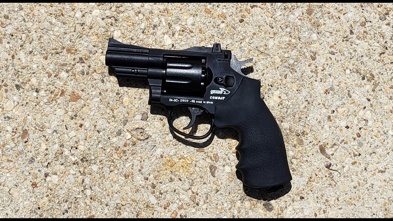 Gamo R77 Combat 2.5" five shots at 15 yards - YouTube