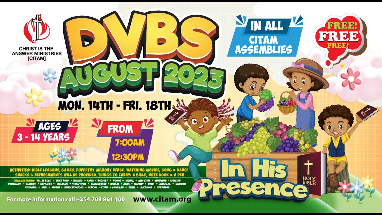 CITAM EMBAKASI DVBS DAY 4 - YouTube