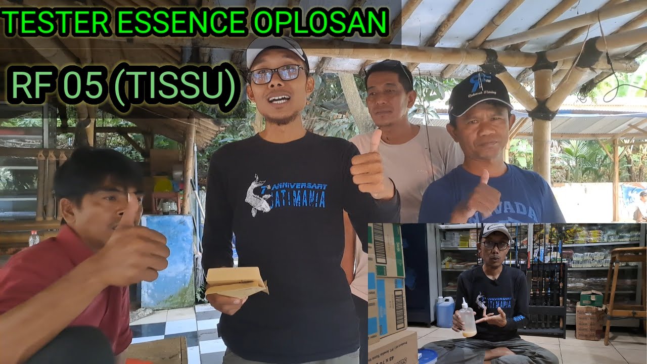 TESTER ESSENCE RF 05 (TISU) MANTAP bisa bawa pulang 4 amplop || mancing ...