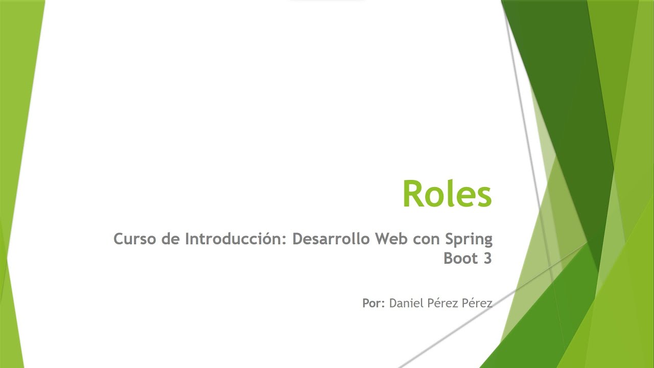 35.- Roles - Spring Security - YouTube