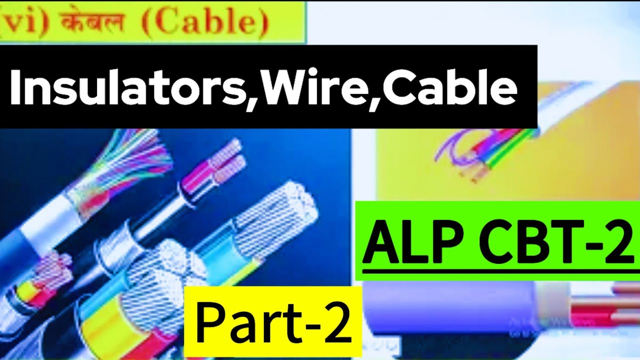 Insulators,Electrical Wires,Cable and Electrical Accessories Class-2 Basic science and E.D. ALP ...