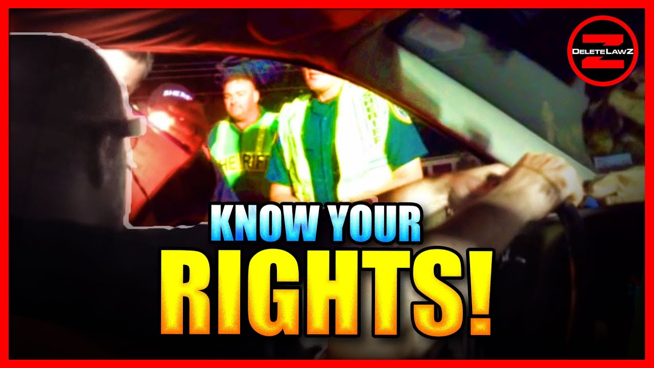 HOW TO BLAST THROUGH DUI CHECKPOINT - YouTube