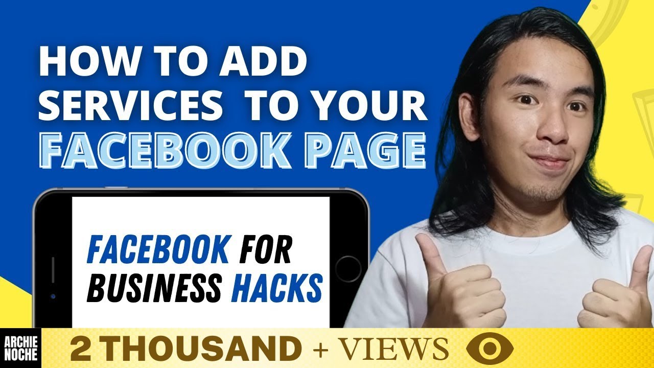 Add Your Services To Your Facebook Business Page ( How to use Facebook ...