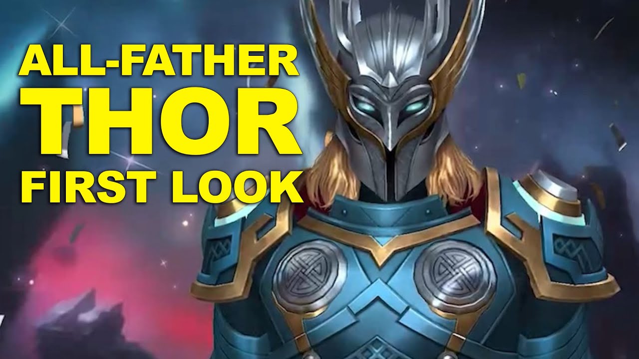 Thor Becomes All-Father First Look Marvel Future Fight - YouTube