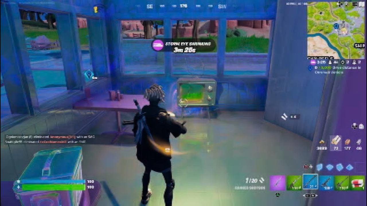 Both Locations for the 2nd Tune The TV while wearing the Bytes Outfit ...