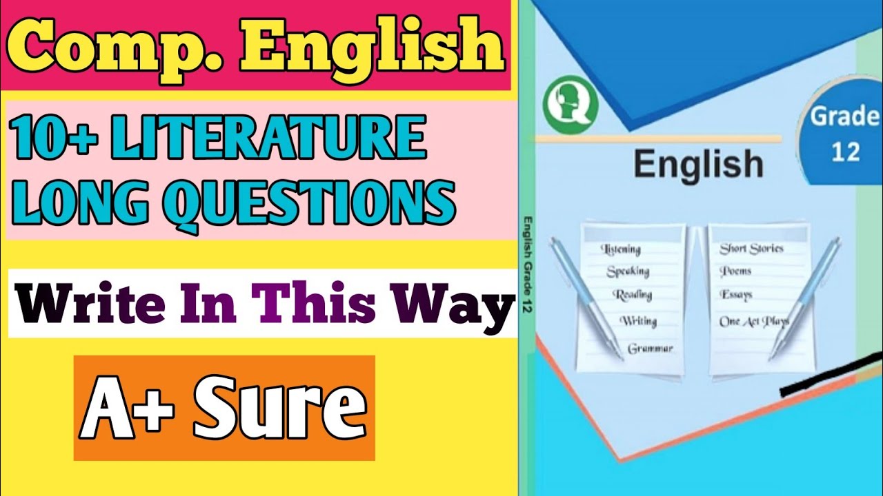 10+ Literature Long And Short Answer Questions Of NEW PATTERN| Proper ...