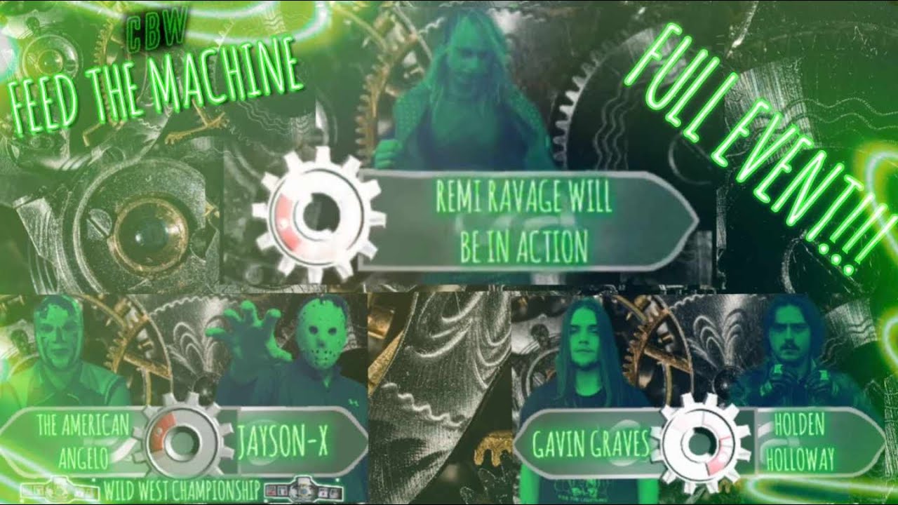 MASSIVE DEBUTS!!!!|4 HUGE MATCHES| CBW: FEED THE MACHINE FULL EVENT ...