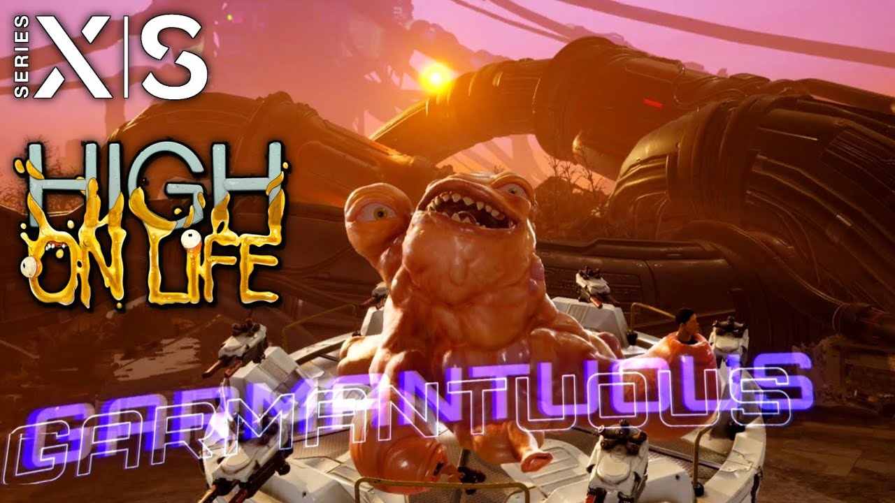 Garmantuous HIGH ON LIFE Gramantuous Boss Fight | High On Life Final ...