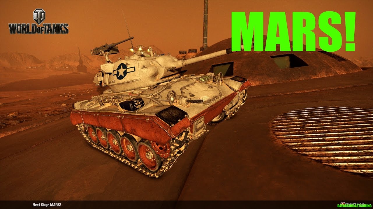 World Of Tanks PS4 - Mars Mode - YouTube