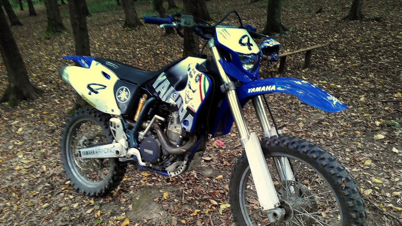 Yamaha wr400f эндуро покатушка - YouTube