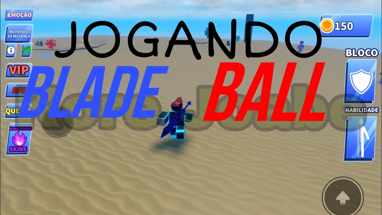 Jogando Blade Ball! - YouTube