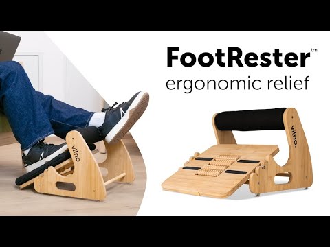 Now on Kickstarter: 3-In-1 Under Desk Foot Relief