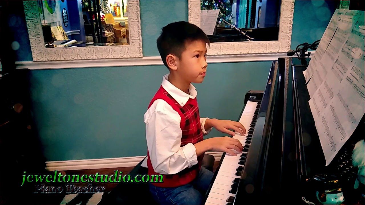 ETHAN JEWEL TONE STUDIO VIRTUAL RECITAL "Deck The Halls" & "Little ...