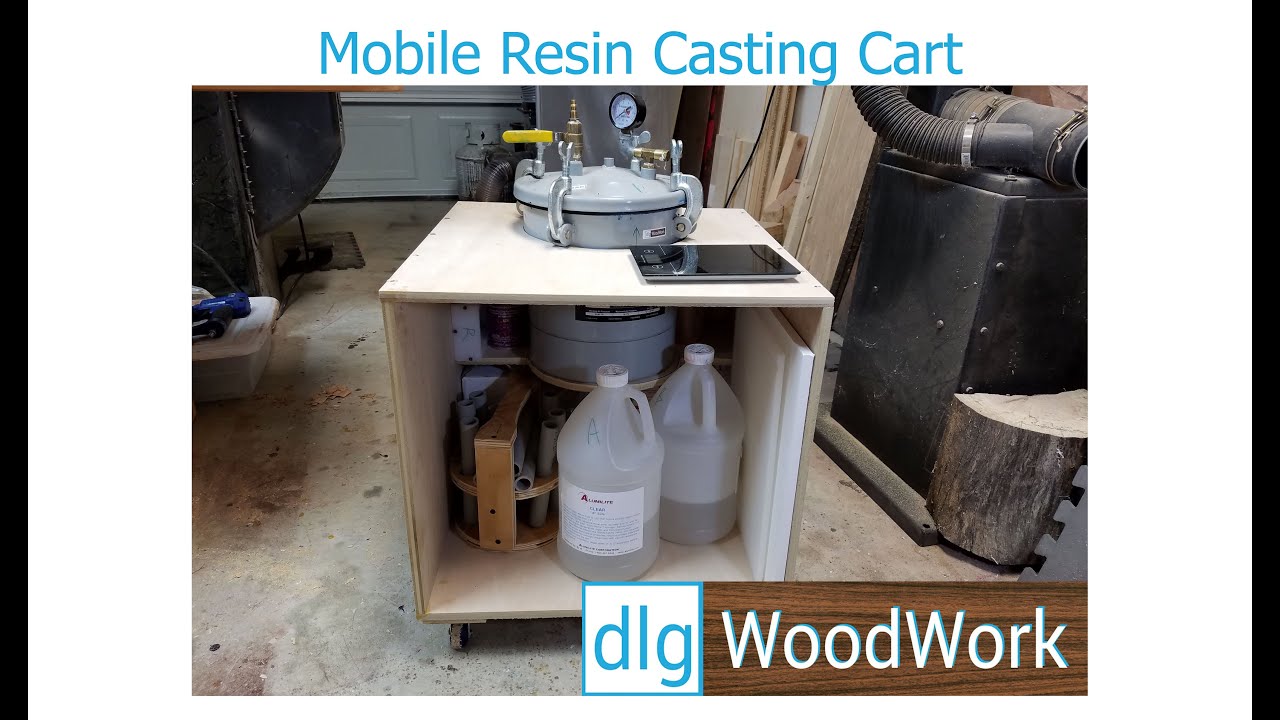 Mobile Resin Casting Cart - Full Build - YouTube