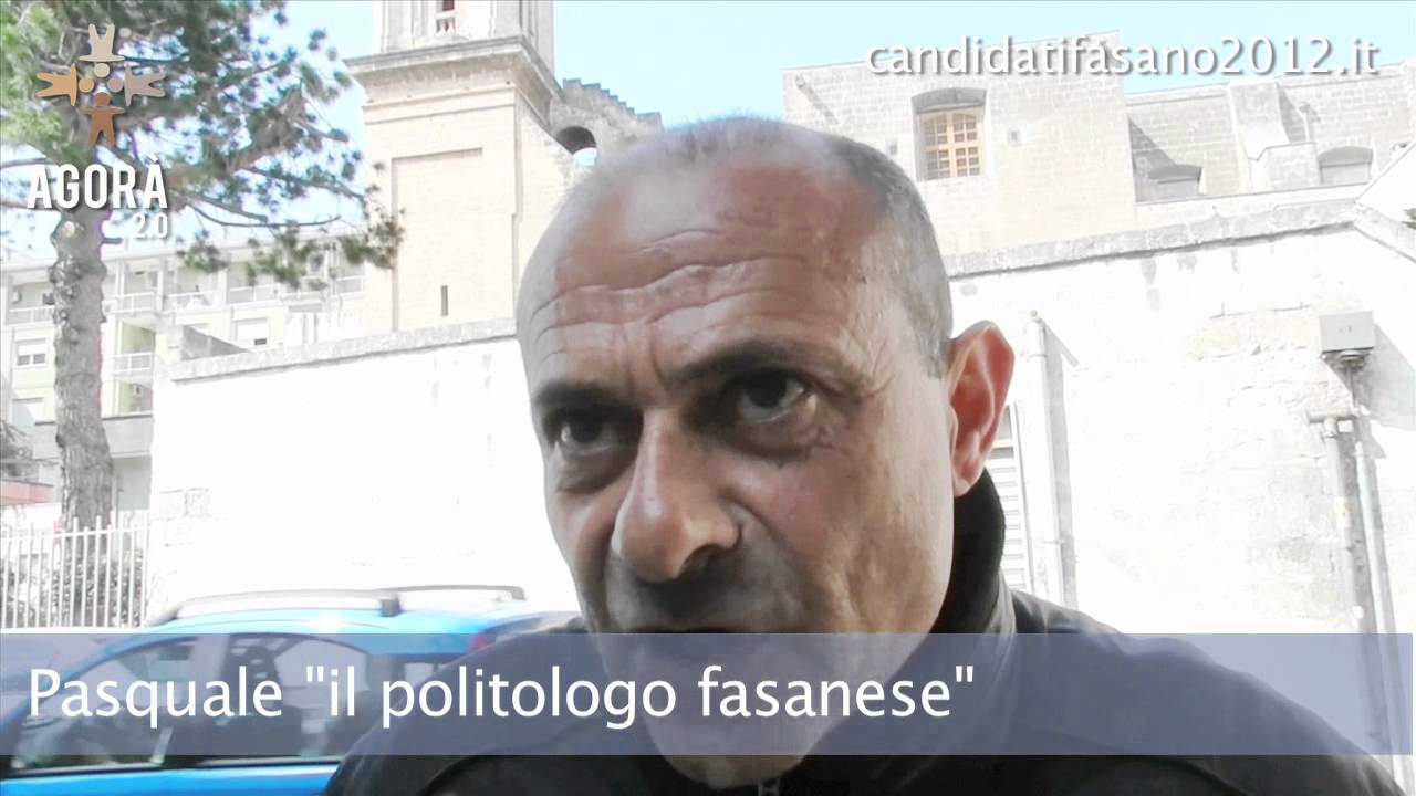 Pasquale, il "politologo" fasanese, analizza le Elezioni Fasano 2012 ...