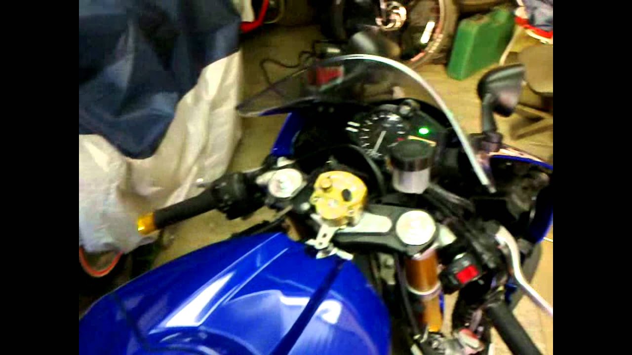 Yamaha R1 2011 Akrapovic Full Exhaust + A&R Motorsport Race Baffle Kit ...