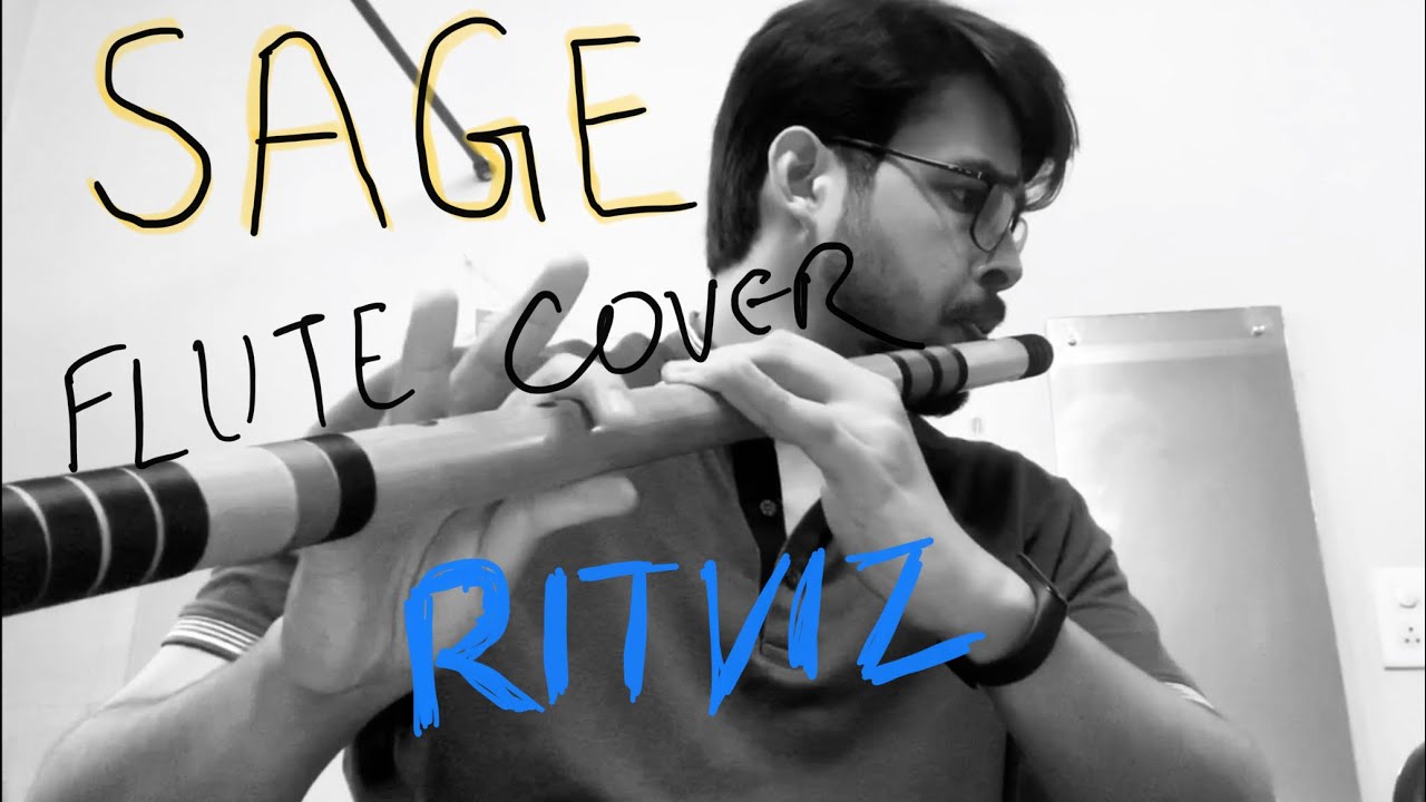 Ritviz - SAGE | flute cover | E bass - YouTube