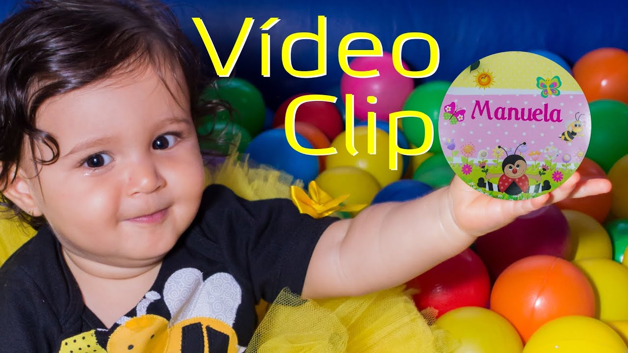 Vídeo Clip - Manuela 1 ano - YouTube