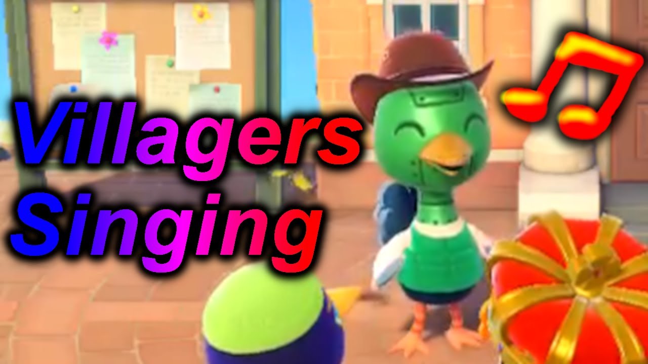 Animal Crossing: New Horizons - Villagers Singing Compilation 2020 ...