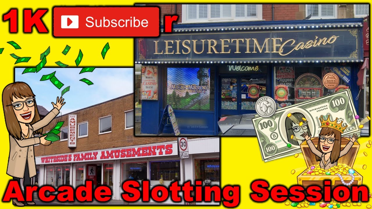 Fruit Machine Arcade Session In Blackpool With Winner of 1k Subs ...