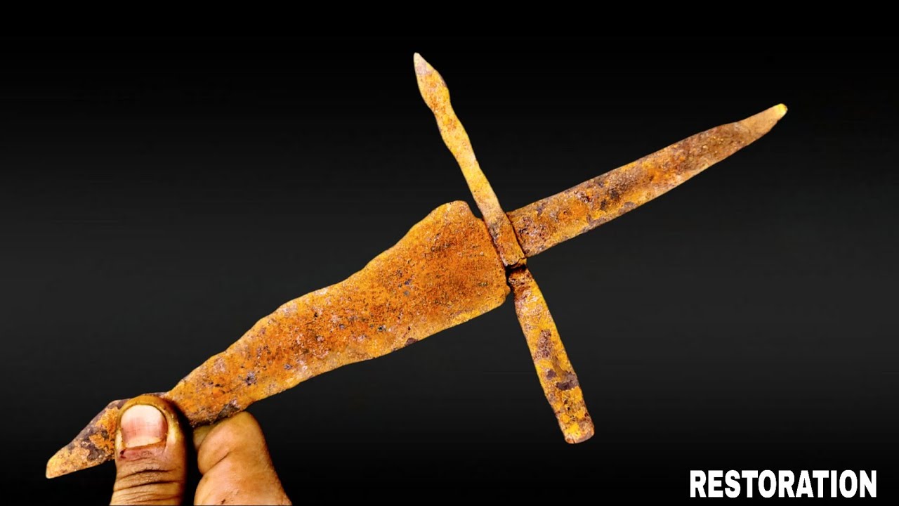 Restoration...Can this 300-year-old underground sword be restoration ...
