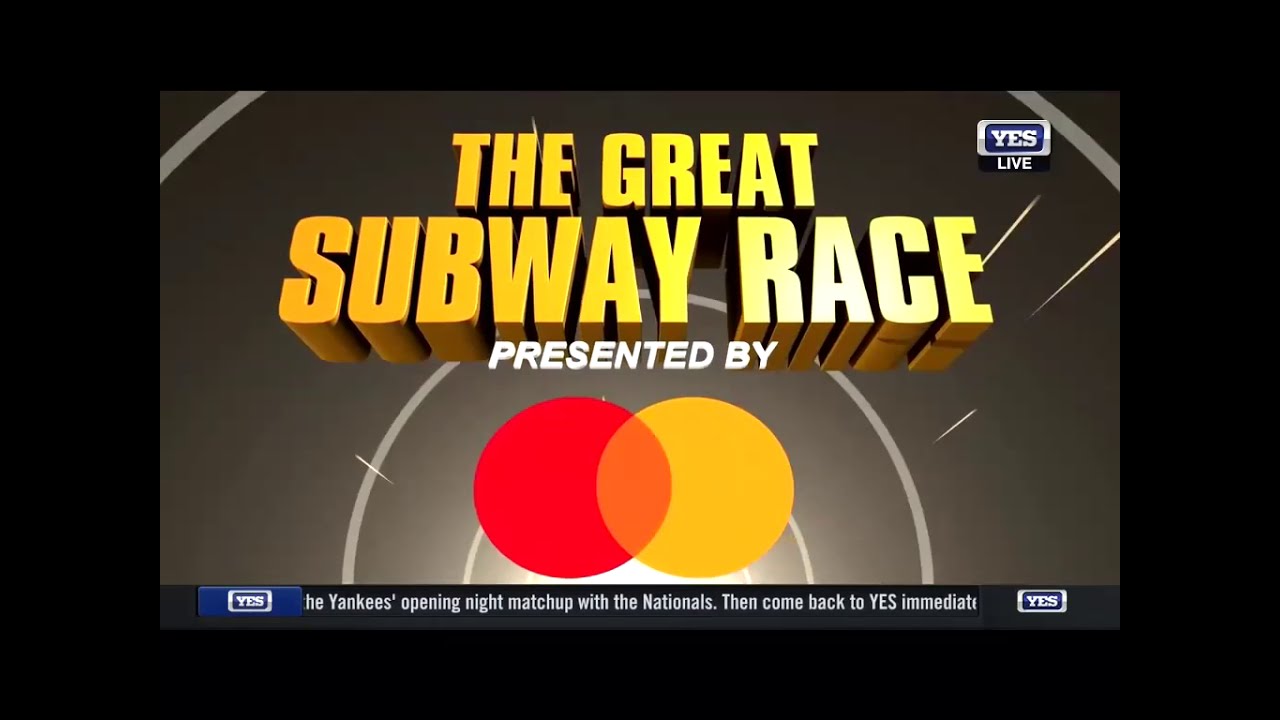 New York Yankees The Great Subway Race Yes Network - YouTube