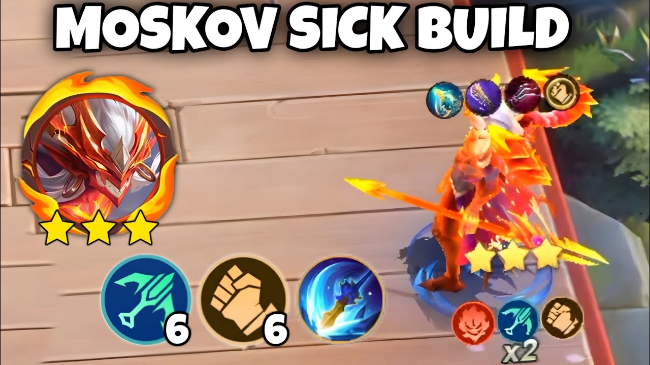 BRUISER MOSKOV + COMMANDER ZILONG!! MAGIC CHESS GO GO GO BEST COMBO ...