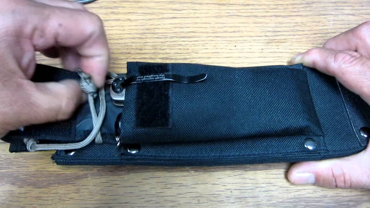 Cold Steel Bushman Mods 001 - YouTube