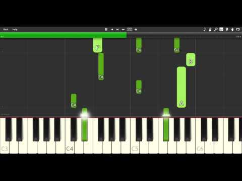 Elfen Lied - Lilium Music Box Version - [Synthesia] Piano cover