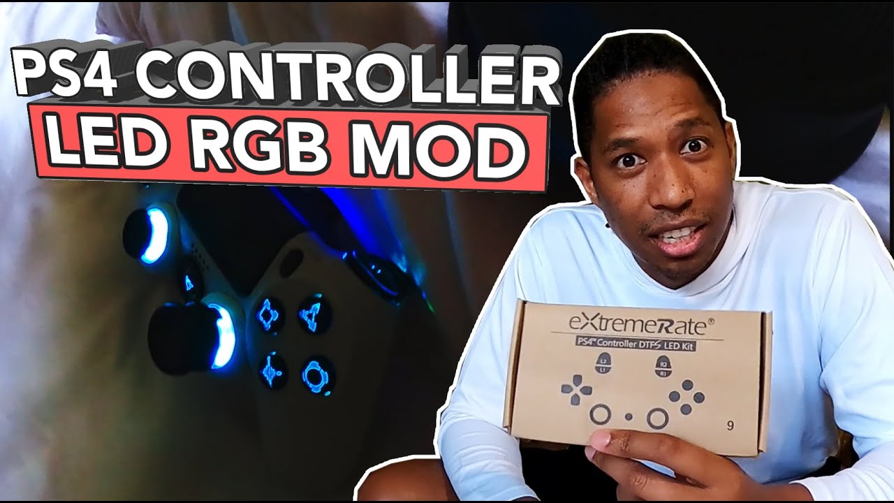 PBA BUBBLE LIFE DAY 35: PS4 CONTROLLER LED RGB MODS BY JOE DEVANCE ...