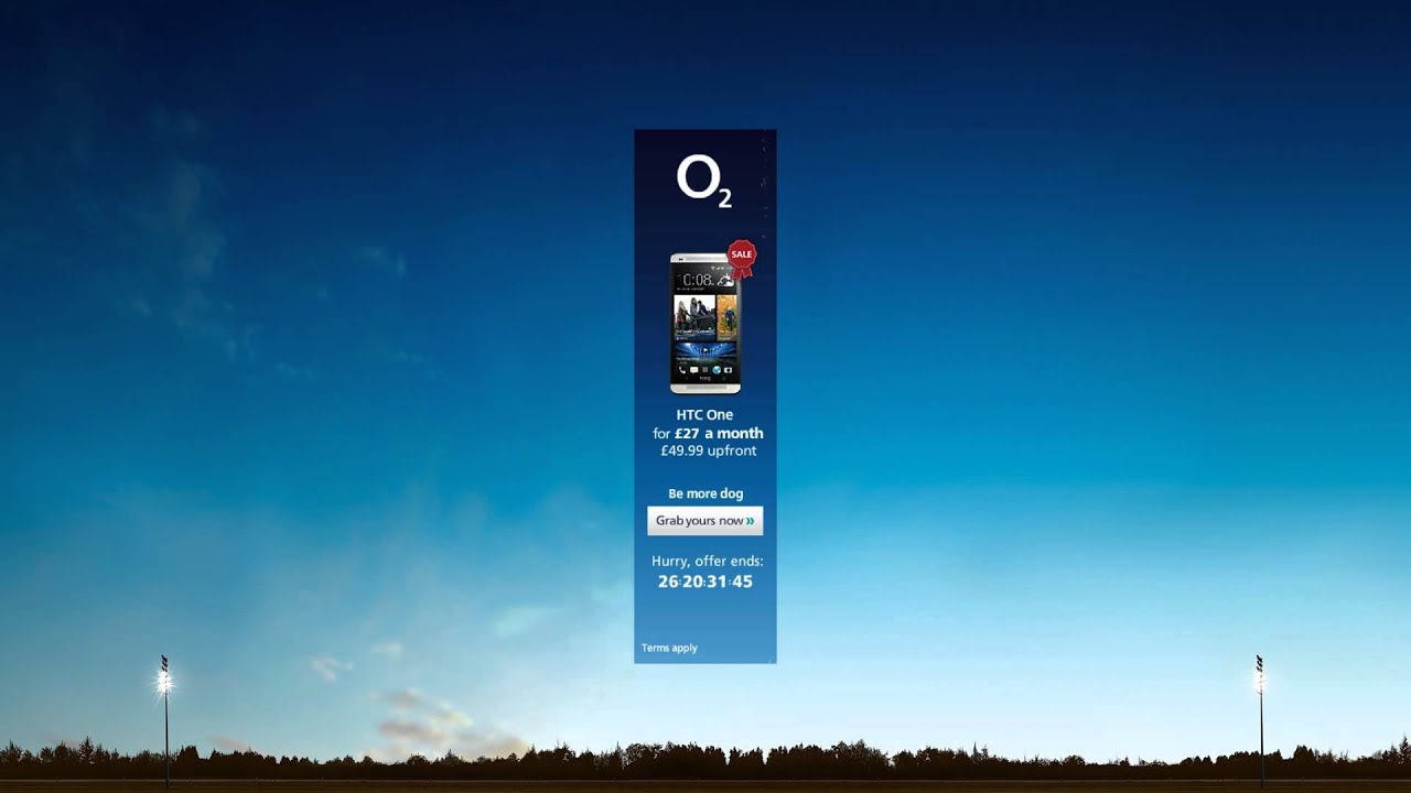 O2 January Sale Rich Media showcase - YouTube
