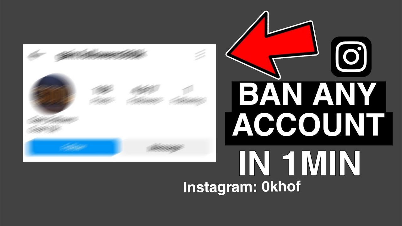 How To Ban Instagram Account (Paid Followers resellers) Meth ...