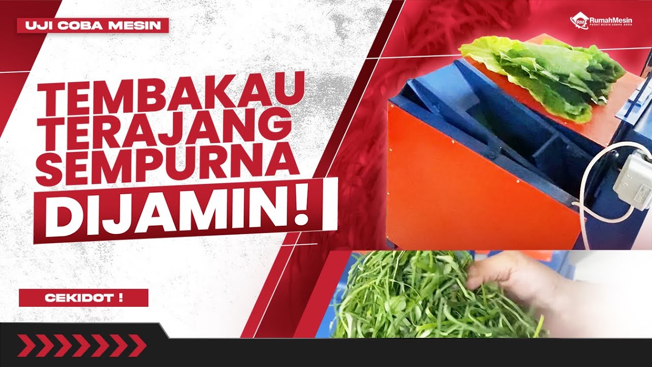 Mesin Perajang Tembakau, Merajang Tembakau Dengan Cepat! WA 0821 3534 ...