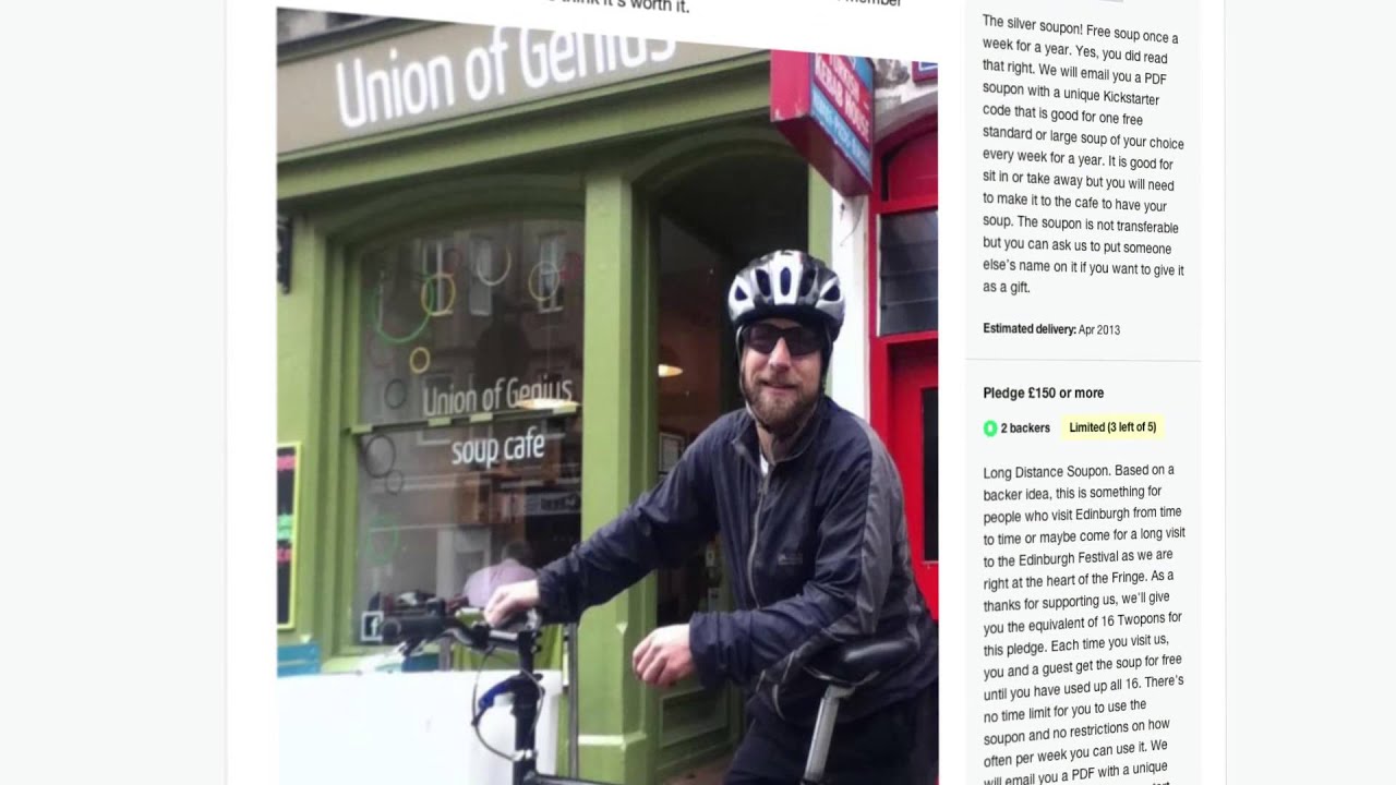 Zero waste soup café - Union of Genius - YouTube