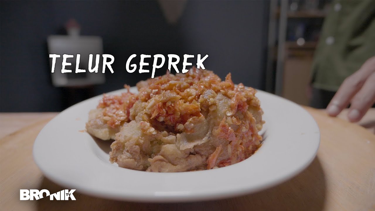 Crispy !! Telur Geprek - #BroKitchen - YouTube
