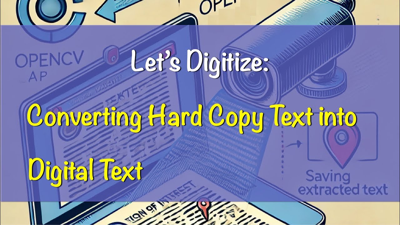 Let’s Digitize: Converting Hard Copy Text into Digital Text - YouTube