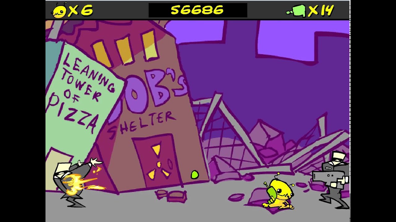 Alien Hominid (Flash) Gameplay (2015-07-10) - YouTube