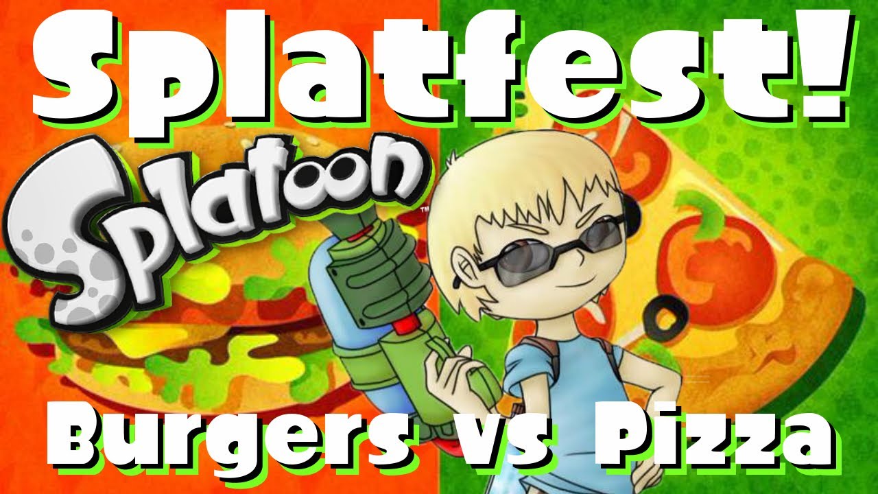Splatoon: Splatfest! - Burgers vs Pizza • LIVE on YouTube Gaming - YouTube