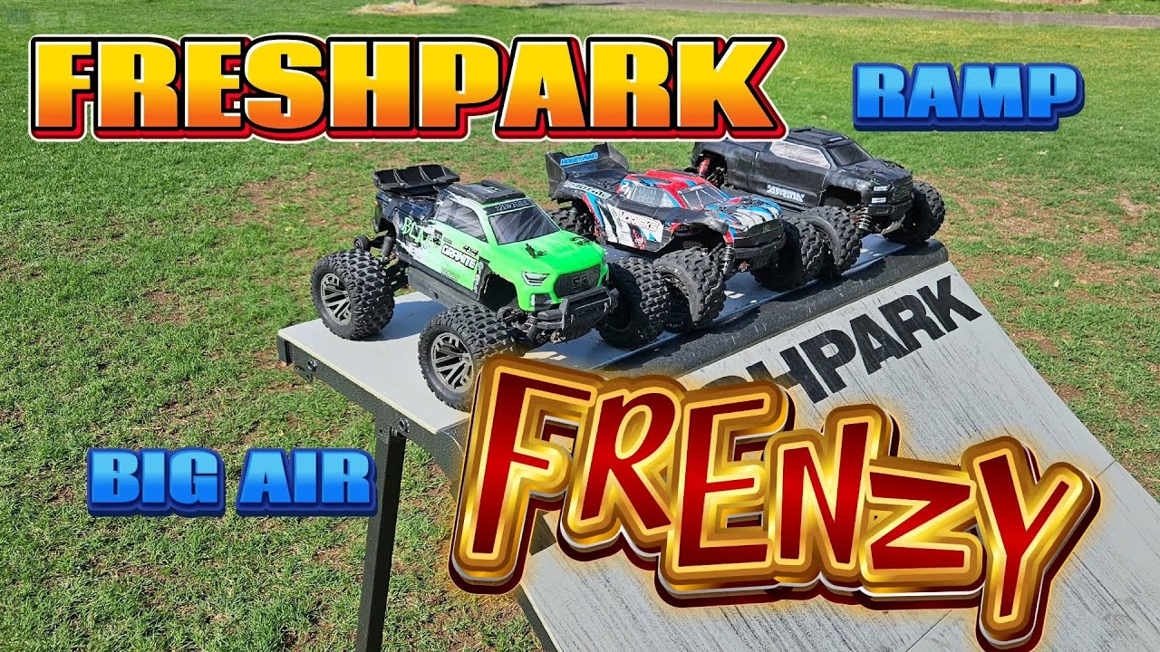 CHECK THIS OUT 😝🚀💥 3 ARRMA RC'S RIPPIN OFF A 1/4 PIPE RAMP for East ...