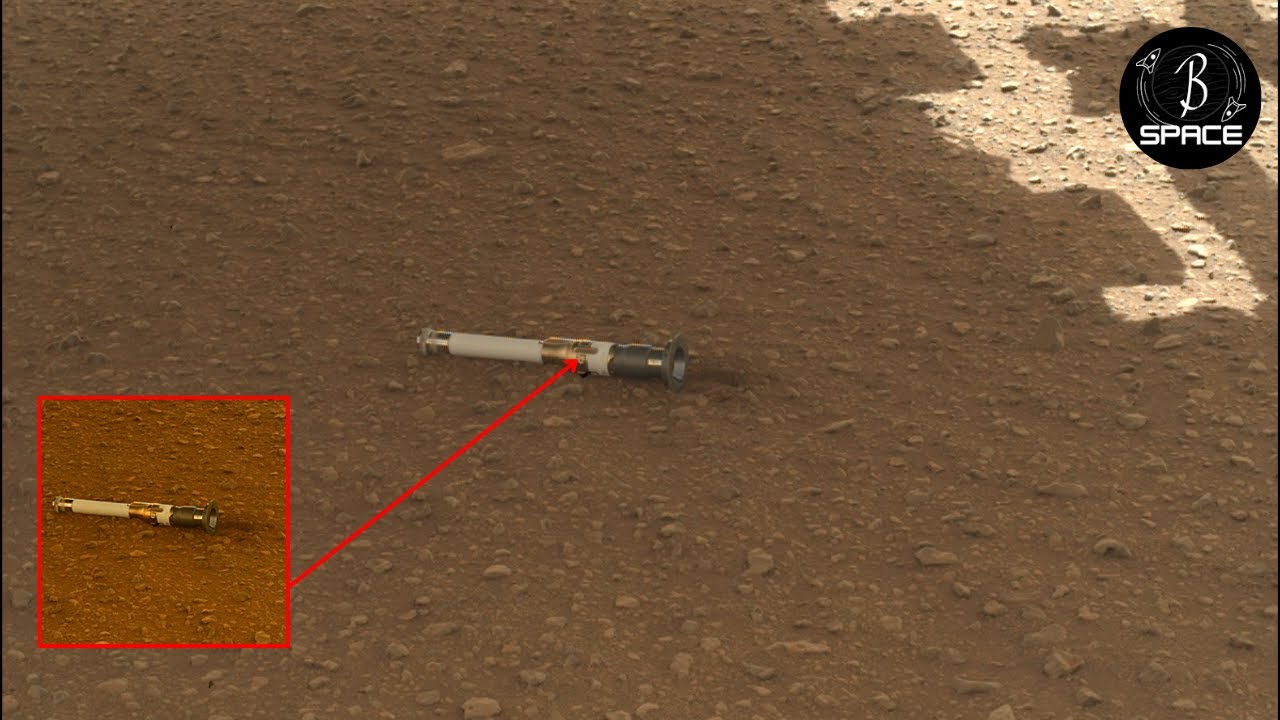Mars Perseverance Rover captured WATSON Documents Final Tube Dropped at ...