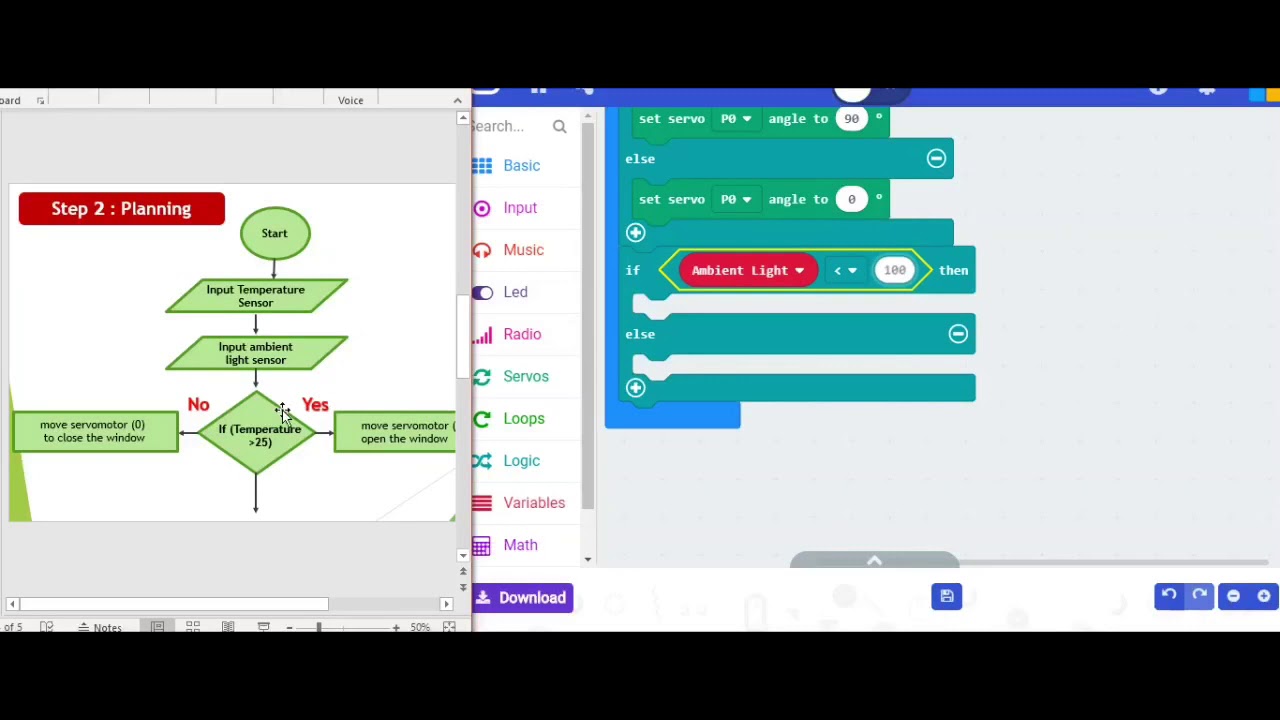 Smart greenhouse project MakeCode - YouTube