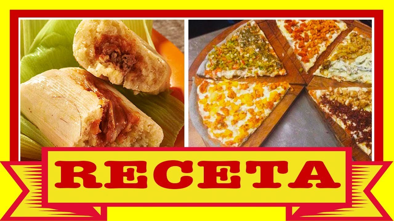 Te Enseño Como Preparar una PIZZA CON SABOR A TAMAL !!! - Receta ...