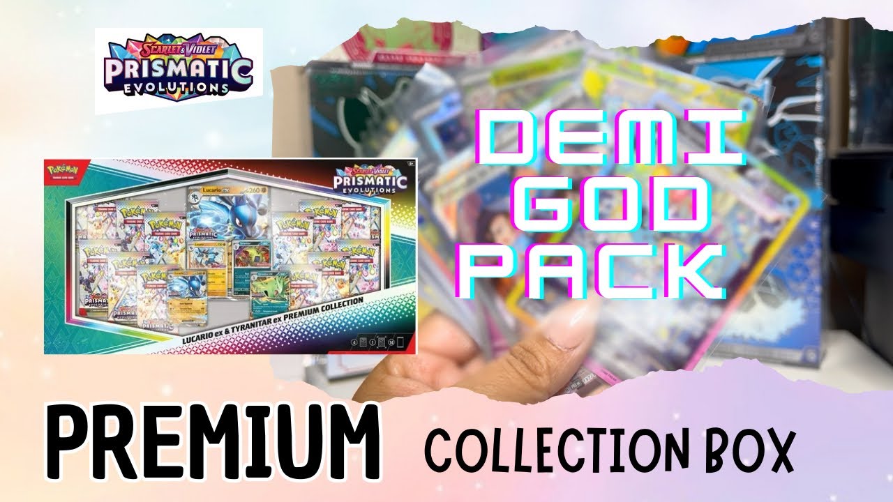 ***Pack Battle*** Prismatic Premium Collection (Demi god pack opening ...