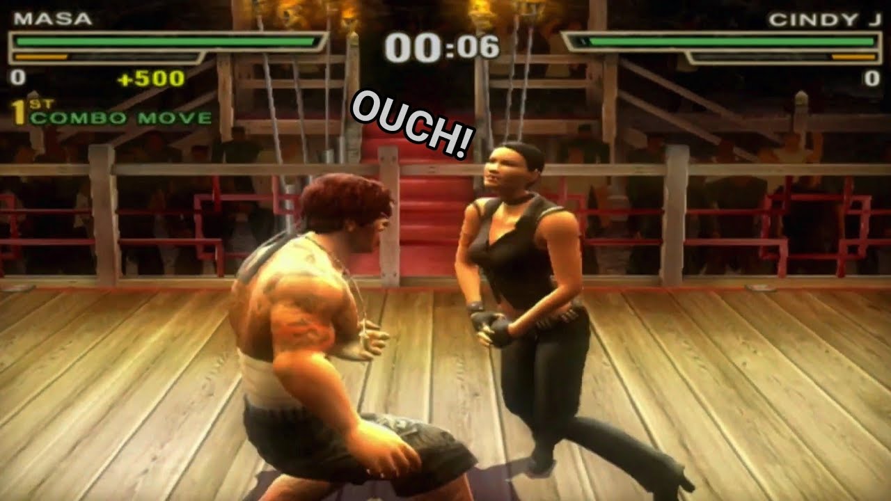 Def Jam Fight For NY | MASA vs CINDY J | A LOT OF LOW BLOWS | HARD ...