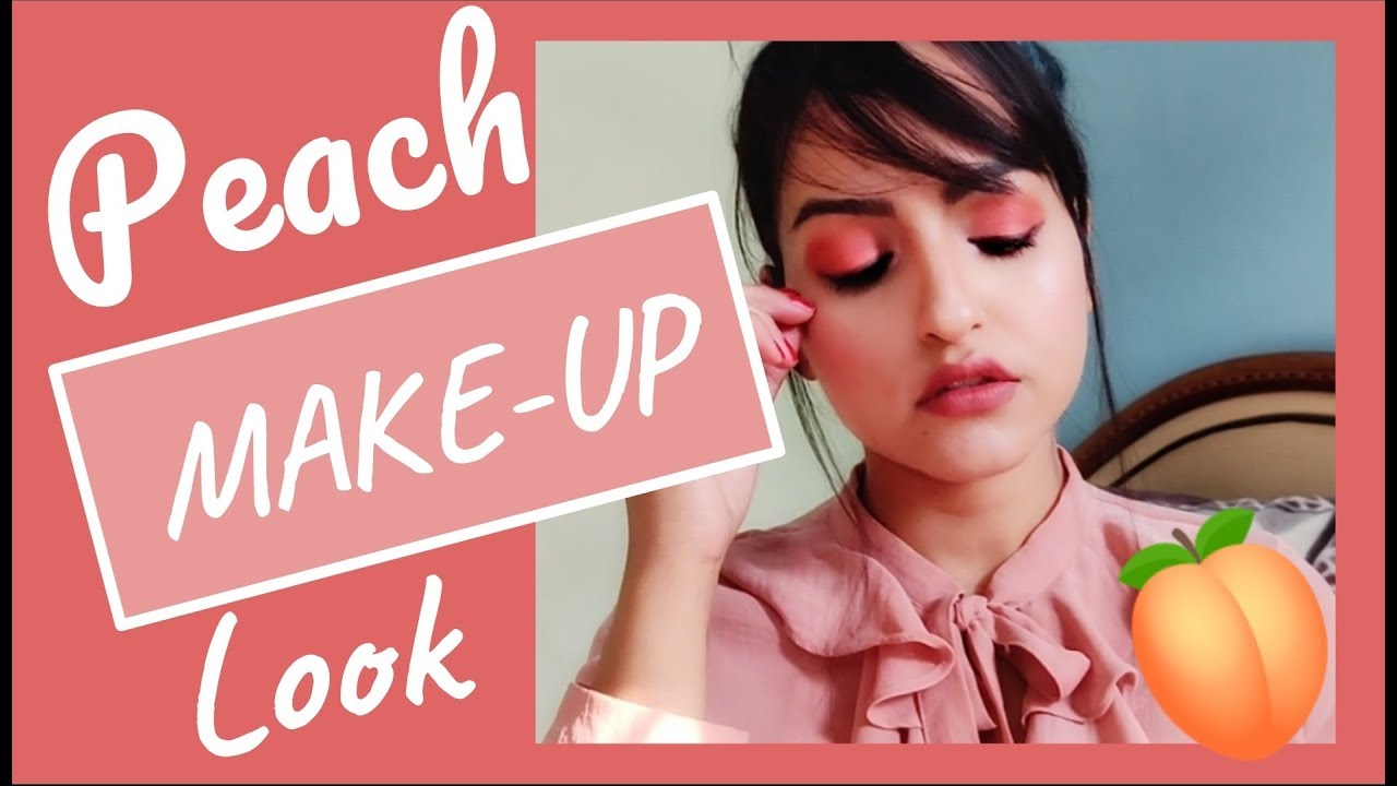 Cute PEACH Makeup Tutorial | 2019 - YouTube