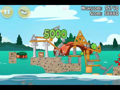 Angry Birds Seasons - 1-9 - Piglantis - 3 Stars - Walkthrough - YouTube