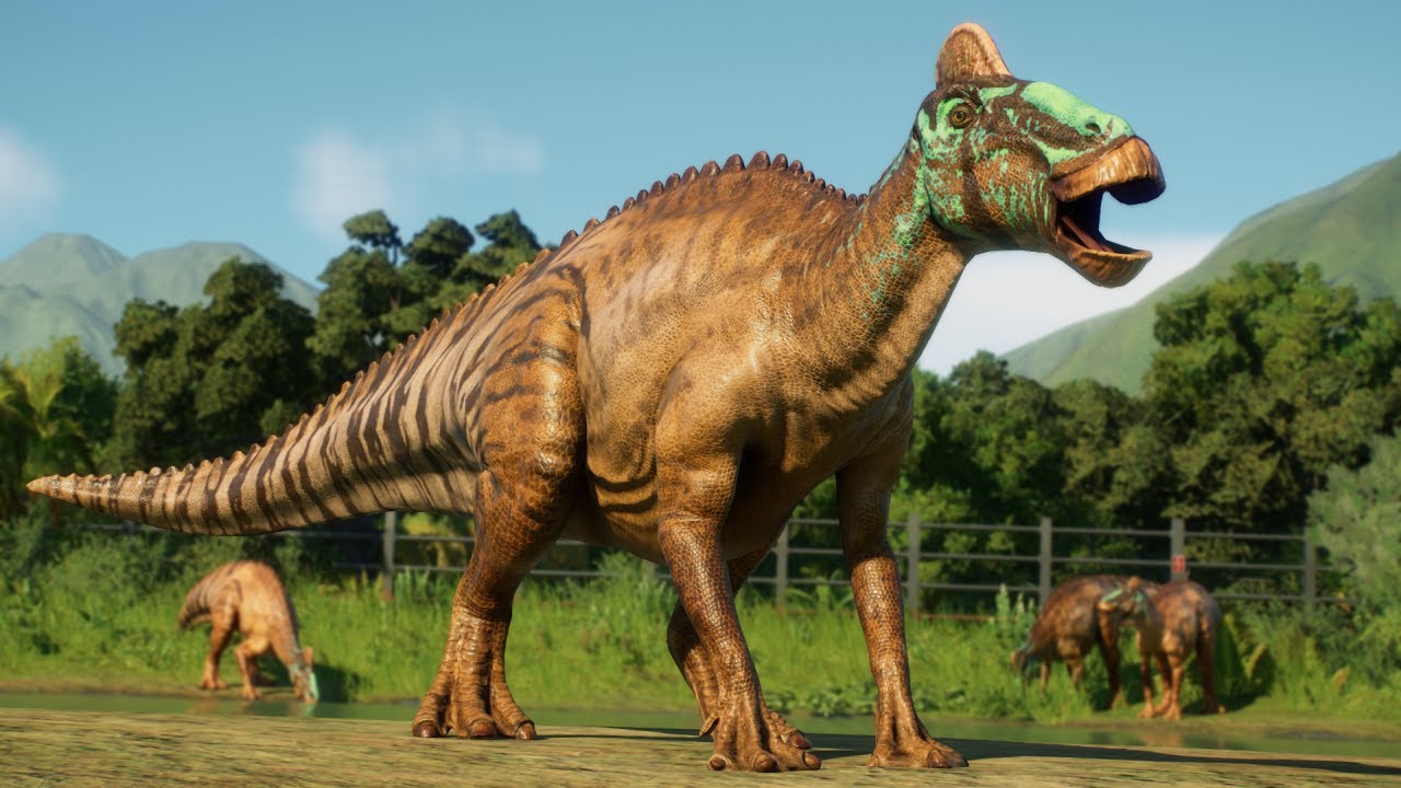Edmontosaurus Sounds (Jurassic World Evolution 2) - YouTube