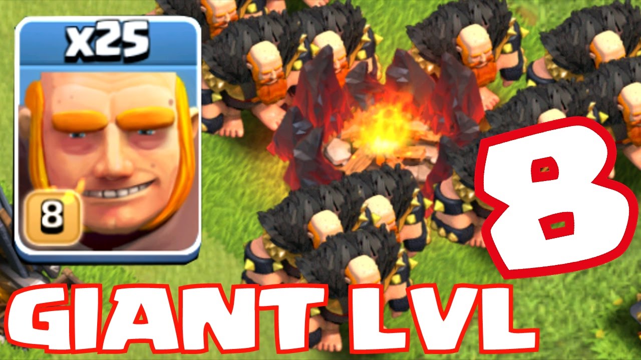 Giant Levels Clash Of Clans