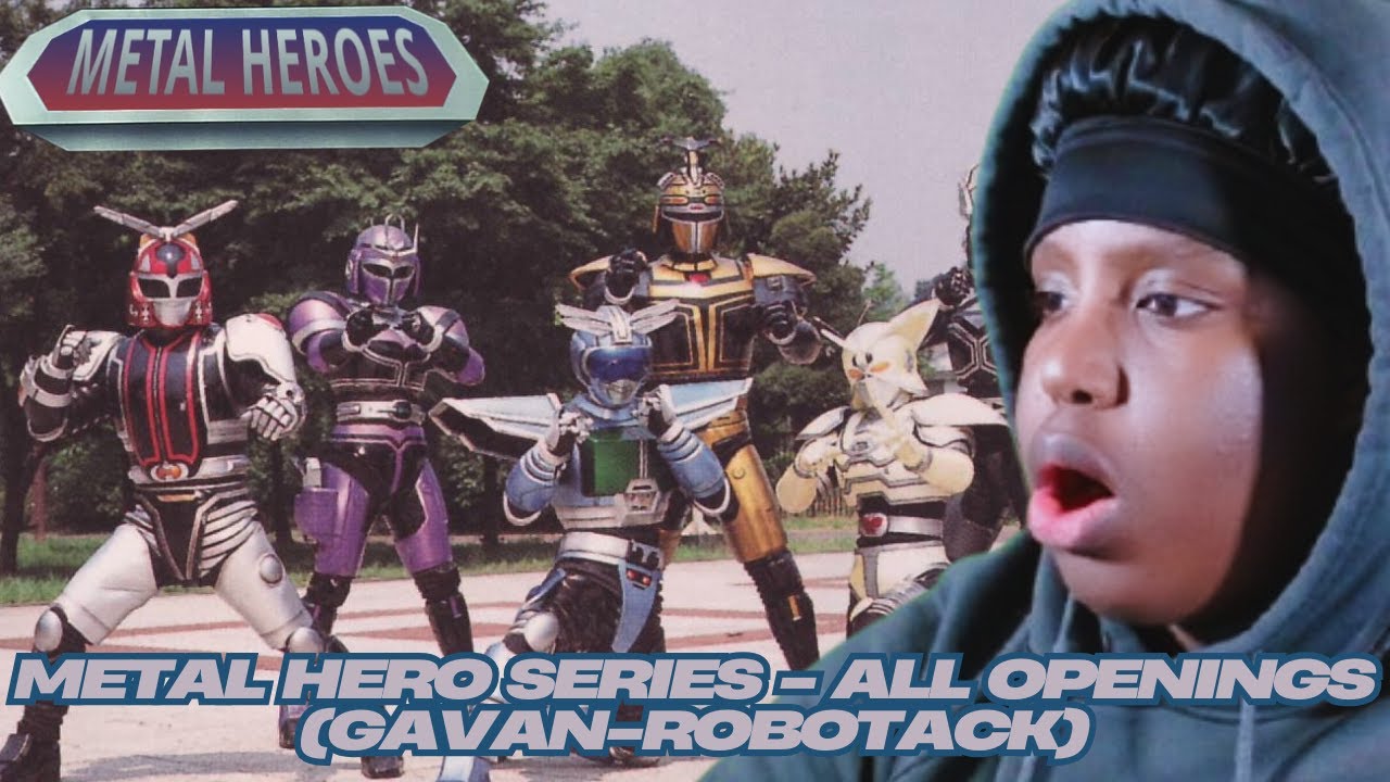 I Reacted To Every Metal Hero Series OPENINGS (Gavan-Robotack) REUPLOAD ...
