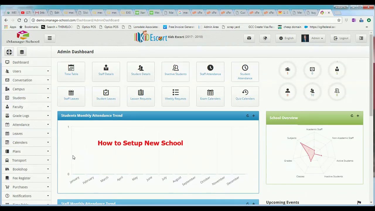 How to Setup new School System - YouTube
